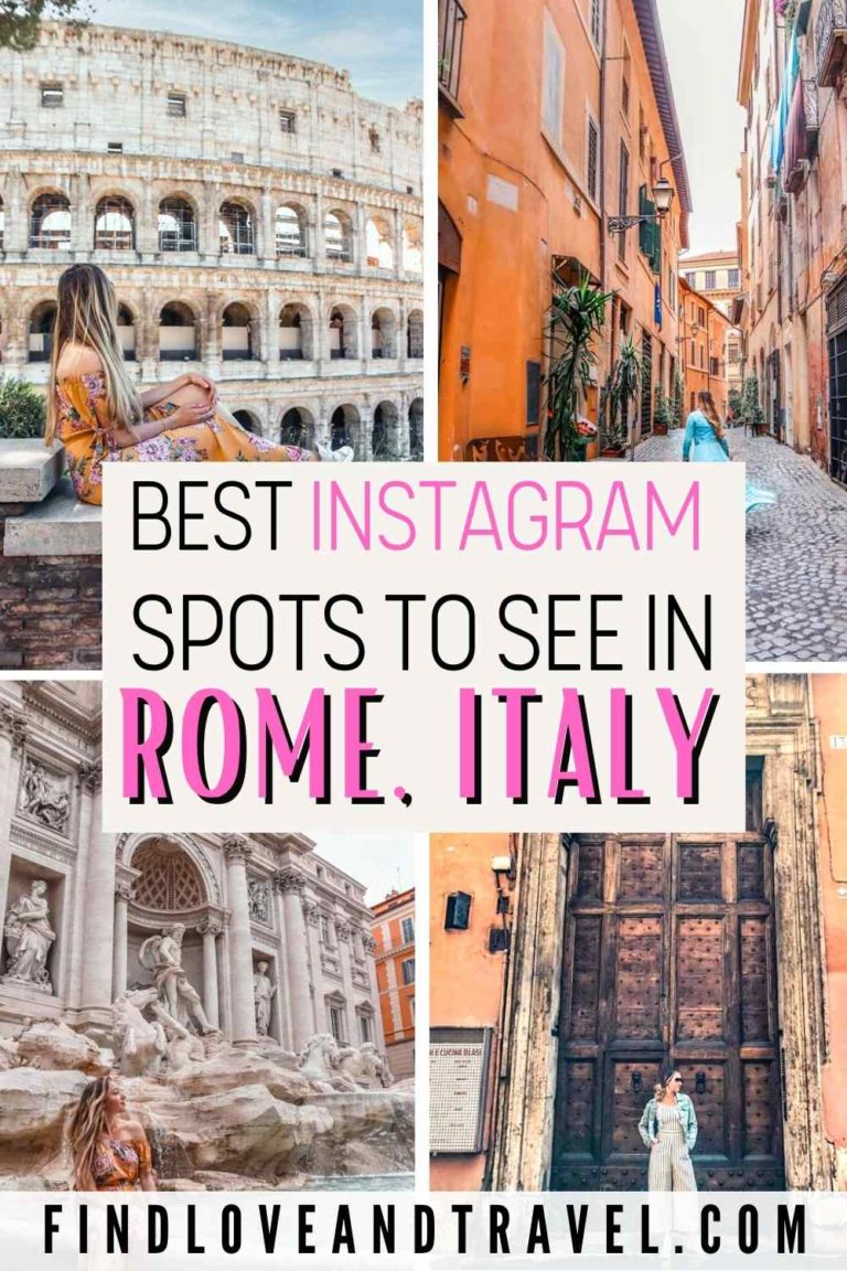 Most Instagrammable Places in Rome - Find Love and Travel