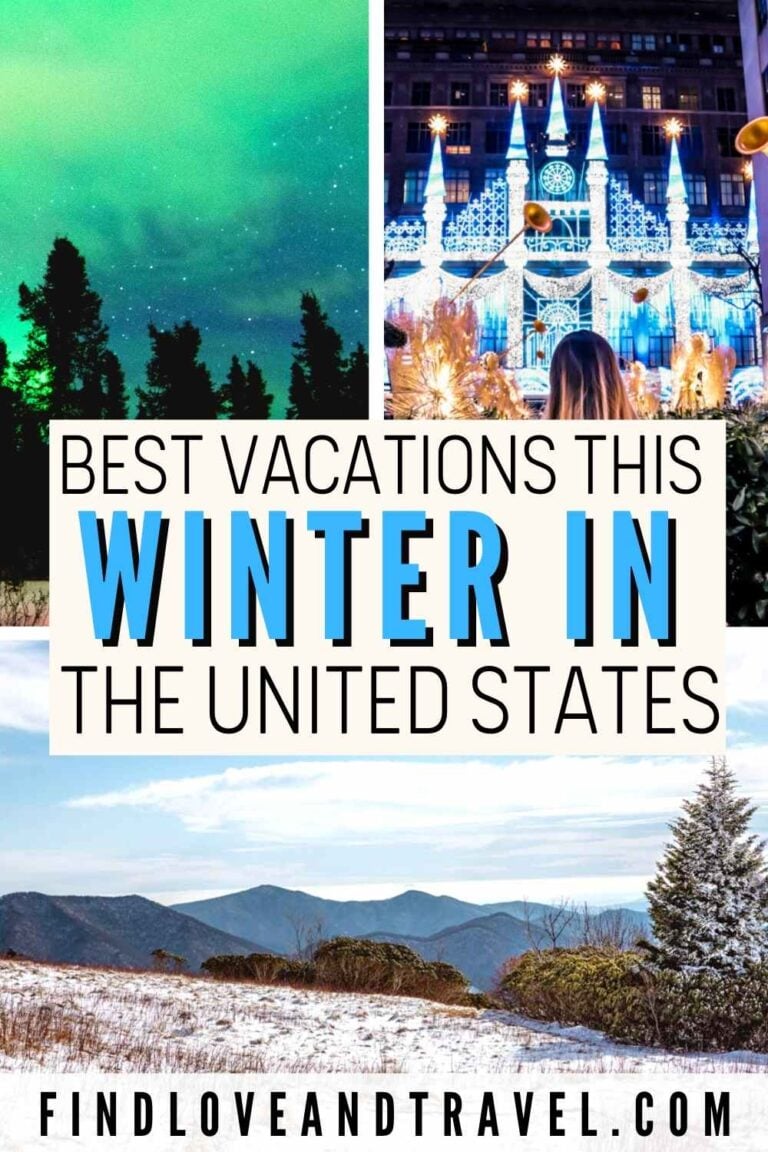 20 Best USA Winter Wonderland Destinations - Find Love and Travel