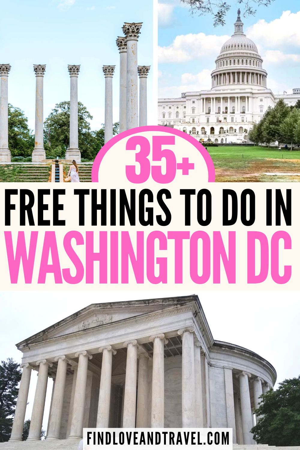 35+ Free Things to do in Washington DC - Find Love and Travel