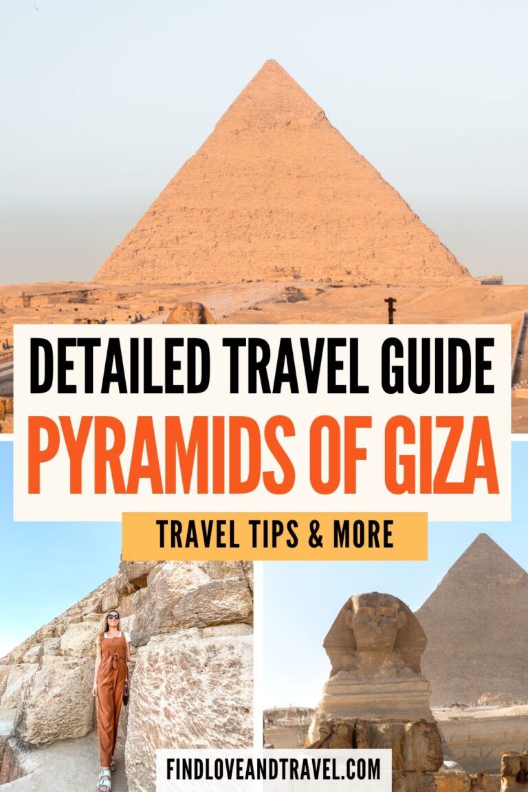 How to Visit The Pyramids of Giza Egypt (Visiting Do's & Don'ts) - Find ...