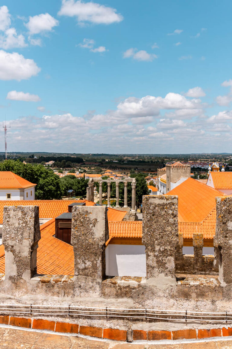 One Day in Evora, Portugal With A Map Walking Guide - Find Love and Travel